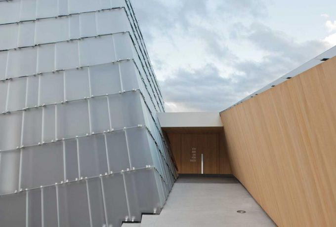 Rif Community Center | Bendheim Glass Rainscreen Project