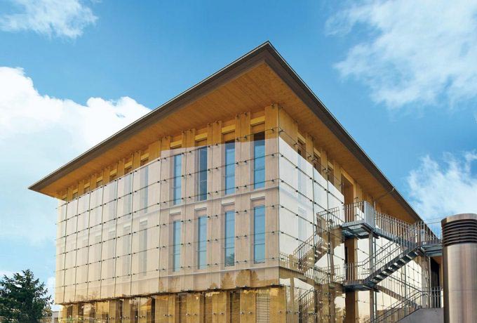 Farmers’ House | Bendheim Glass Rainscreen Project