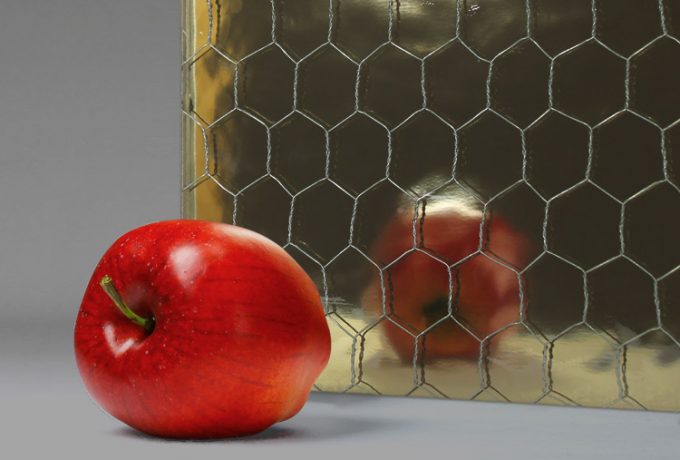 VintageWire™ Gothic Antique Mirror | Textured Bronze | Bendheim