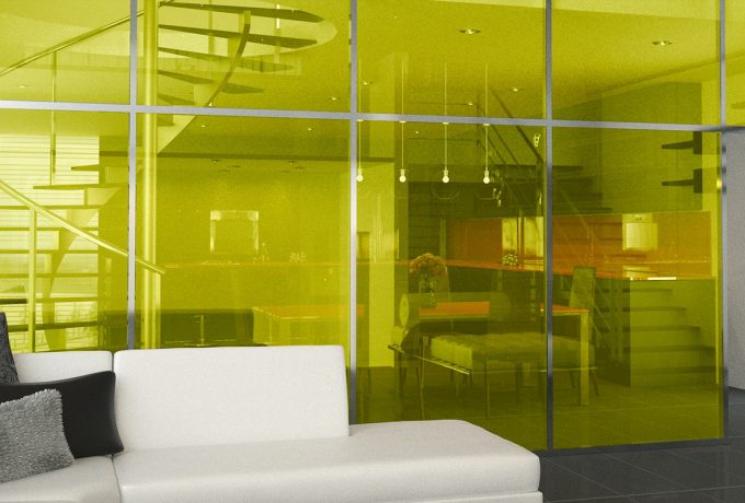 Colored Architectural Glass "Canary Yellow" | Bendheim