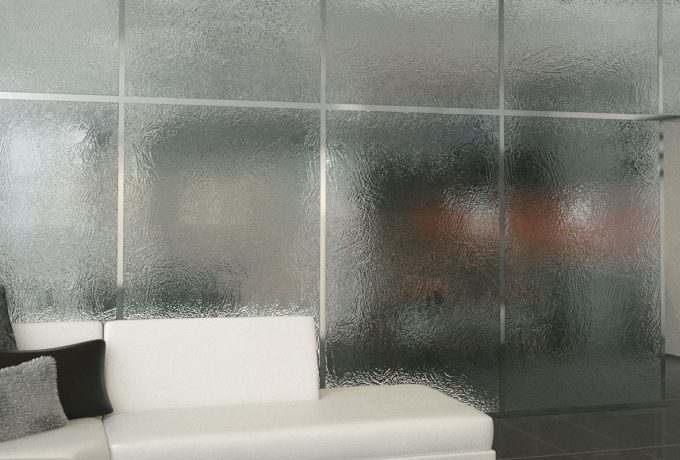 EcoGlass™ "Cast" Textured Architectural Glass | Bendheim