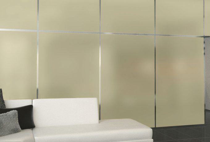 SatinTech™ Etched Glass "Palest Beige Opal" | Bendheim
