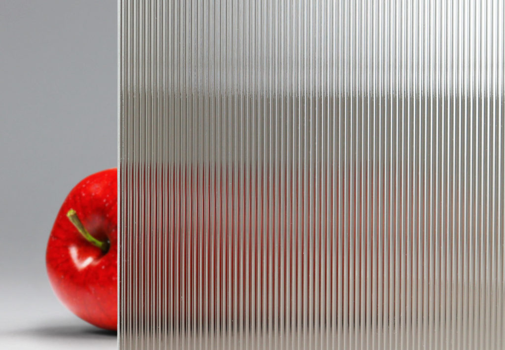 Houdini™ Micro Fluted Textured Privacy Glass | Bendheim