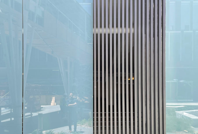 Mueller Parking Structure | Bendheim Ventilated Glass Facade Project